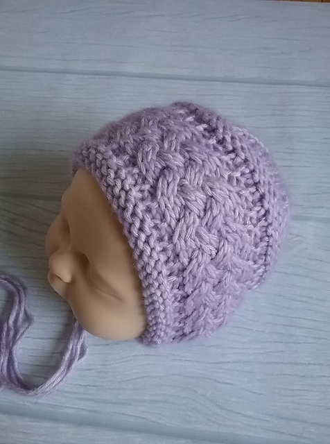 Ravelry: Celtic Caleb Newborn Bonnet pattern by Kristin Nicole Knits