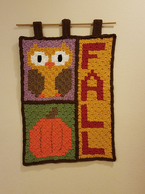 Ravelry: Fall Wall Hanging pattern by Terri Schorp