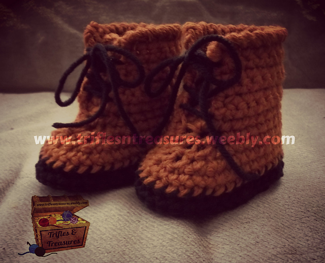 Ravelry: Work Boots pattern by Tera Kulling