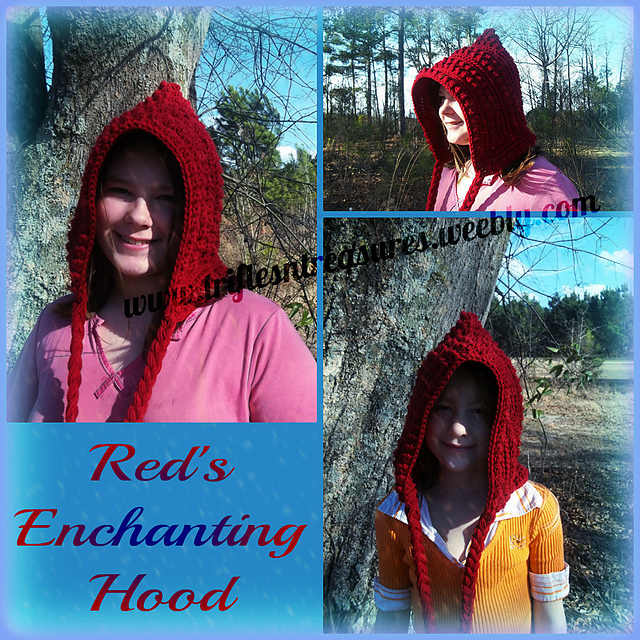 Ravelry: Red's Enchanting Hood pattern by Tera Kulling