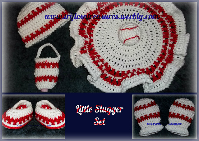 Ravelry: Little Slugger Set pattern by Tera Kulling