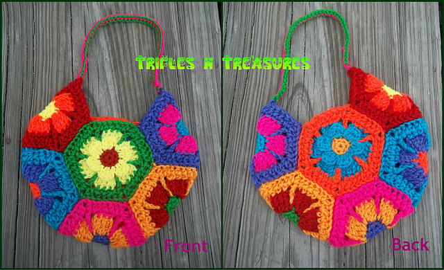 Ravelry: Flower Child Bag pattern by Tera Kulling