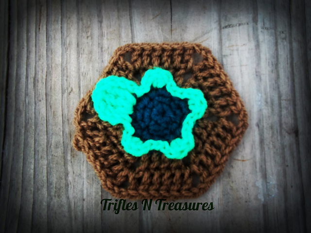 Ravelry: Turtle Hexagon Motif pattern by Tera Kulling