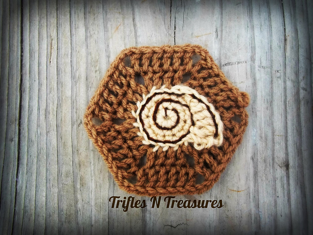 Ravelry: Seashell Hexagon Motif pattern by Tera Kulling