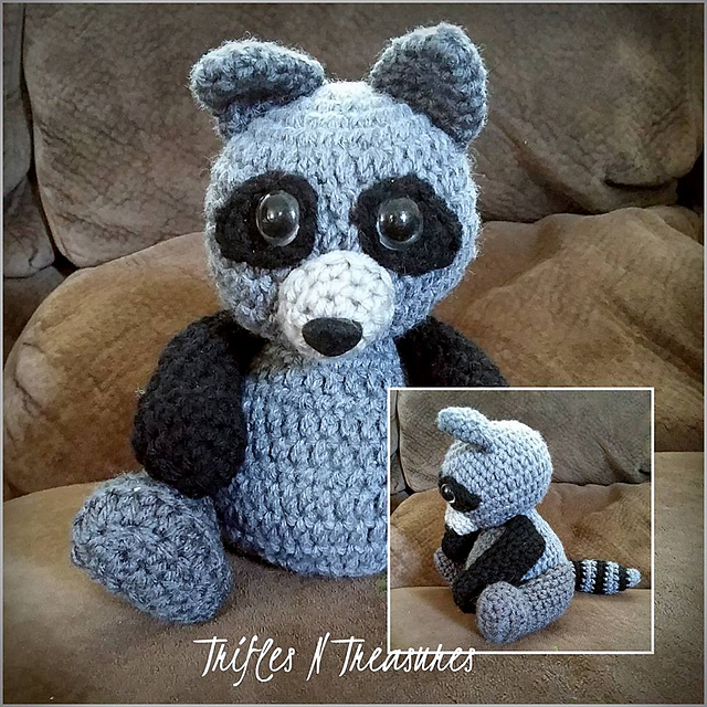 Ravelry: Roscoe the Raccoon pattern by Tera Kulling
