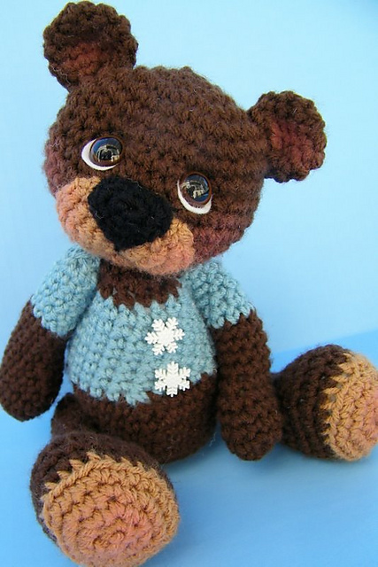 Ravelry: Simply Cute Teddy Bear Toy pattern by Teri Crews