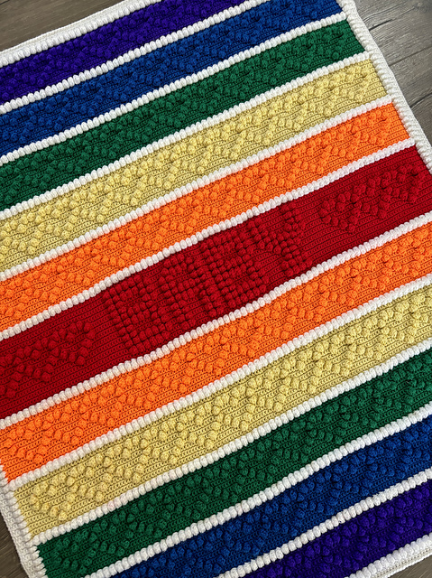 Ravelry: 270 TLC Designs Rainbow pattern by Tricia Crow