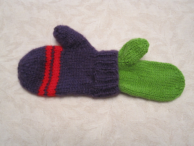 Ravelry: Knitted Basic 4-needle mittens pattern by Shirley Evers