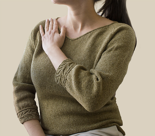Ravelry: Banana Tree blouse pattern by Danai