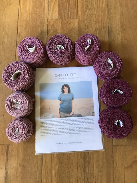 Ravelry: toesockpattern's dappled sky pullover