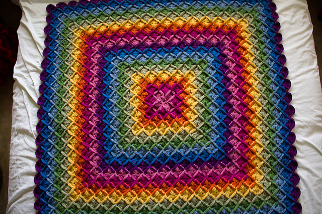 Ravelry: tohayati's Wool eater blanket