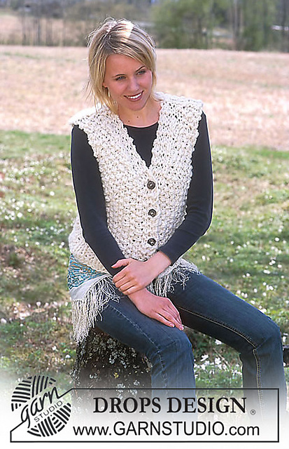 Ravelry: 93-30 Vest pattern by DROPS design