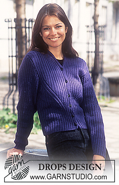 Ravelry: 57-5 Cardigan pattern by DROPS design