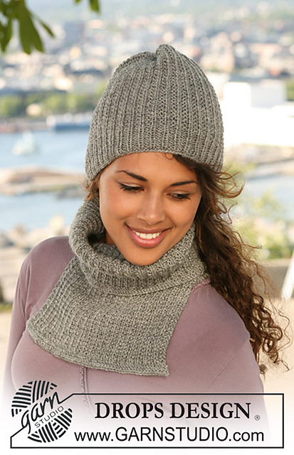 Ravelry: 122-39 a - Silver Cuddle Hat pattern by DROPS design