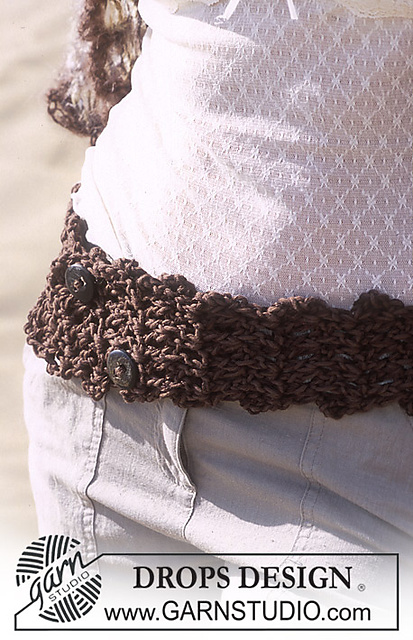 Ravelry: 95-16 b - Belt pattern by DROPS design