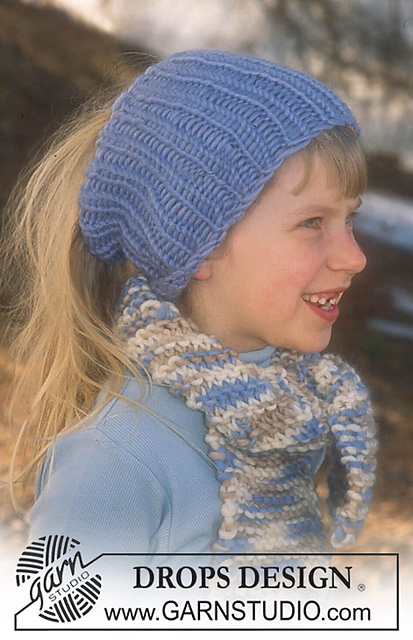 Ravelry: s12-31 Tube hat and scarf pattern by DROPS design