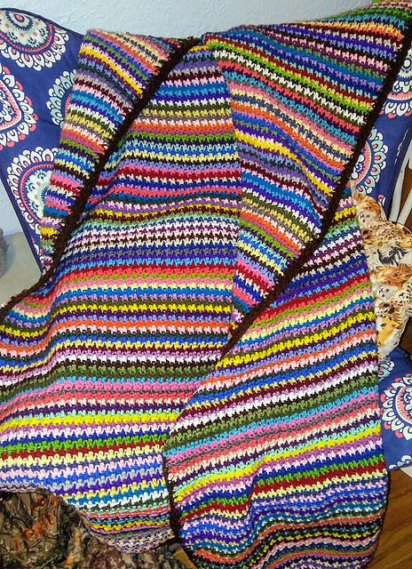 Ravelry: tonilynn17's Scrap Afghan