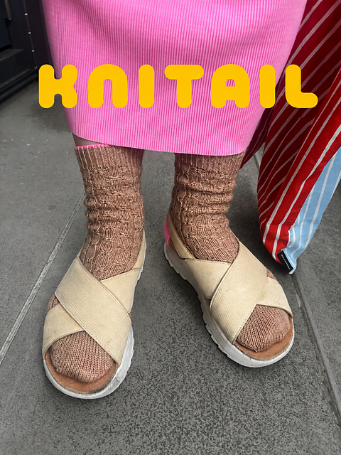 Ravelry: Flowerbed Socks Set 2025 pattern by Knitail/ Derako