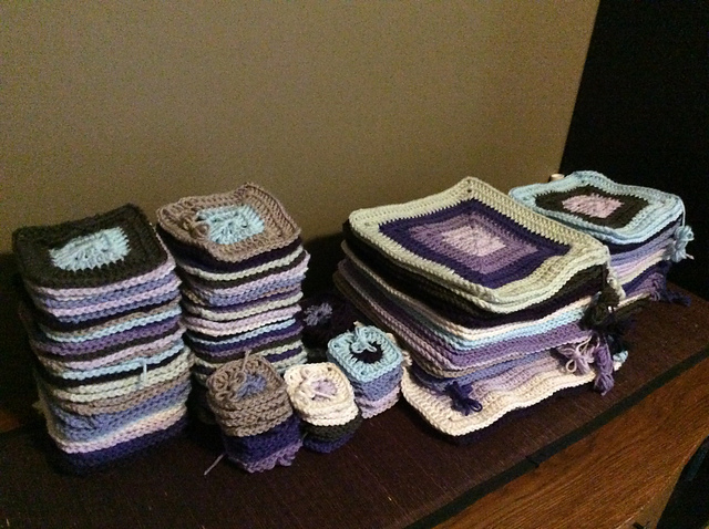 Ravelry: toriellen's Purple Patchwork