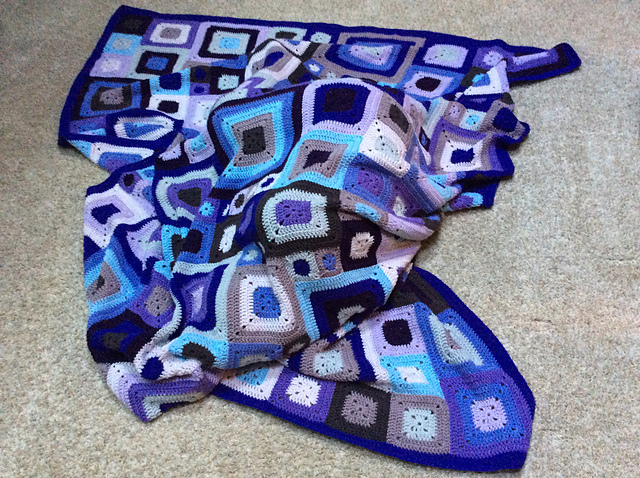 Ravelry: toriellen's Purple Patchwork