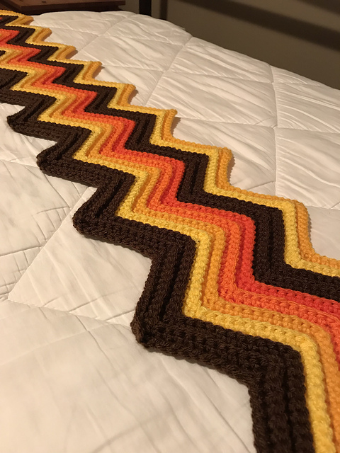 Ravelry: toriellen's Hubs’ classic 70s sc ripple!