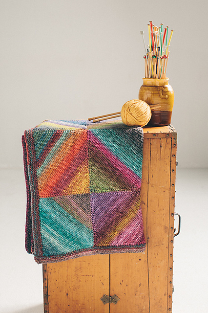 Ravelry: Kaleidoscope Blanket pattern by The Knit Cafe Toronto