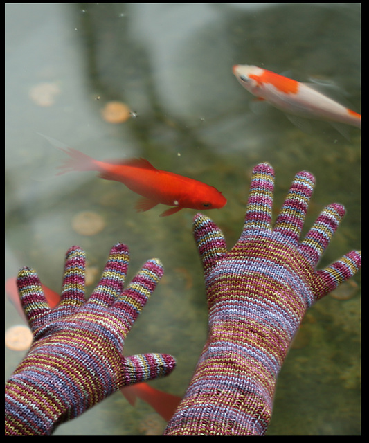 Ravelry: extra long gloves pattern by The Knit Cafe Toronto