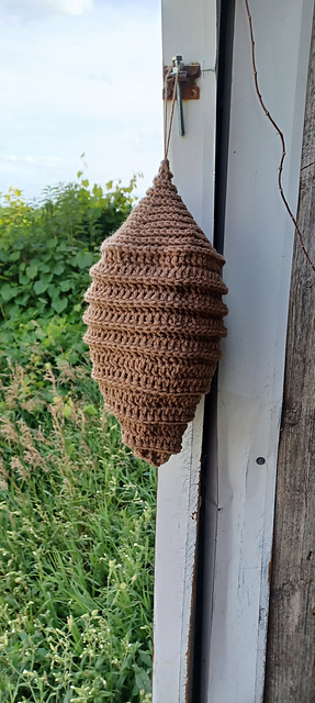 Ravelry: Decoy Wasp Nest pattern by Rebecca A Lang