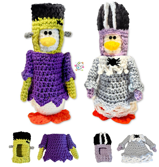 Ravelry: Mini Frank and Bride pattern by Heidi Yates