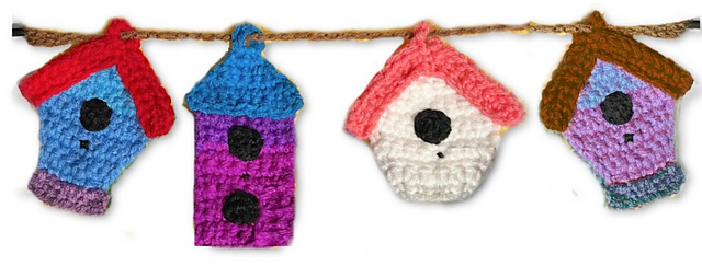Ravelry: Birdhouse Swag pattern by Heidi Yates