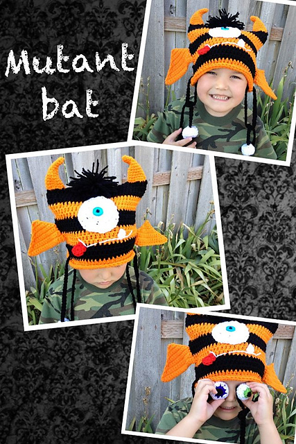 Ravelry: Mutant Bat pattern by Heidi Yates
