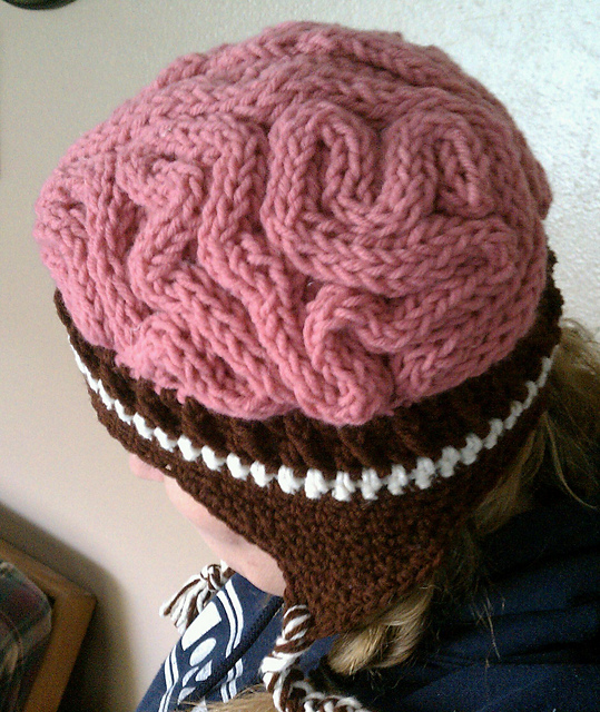 Ravelry: Brain Beanie pattern by Heidi Yates