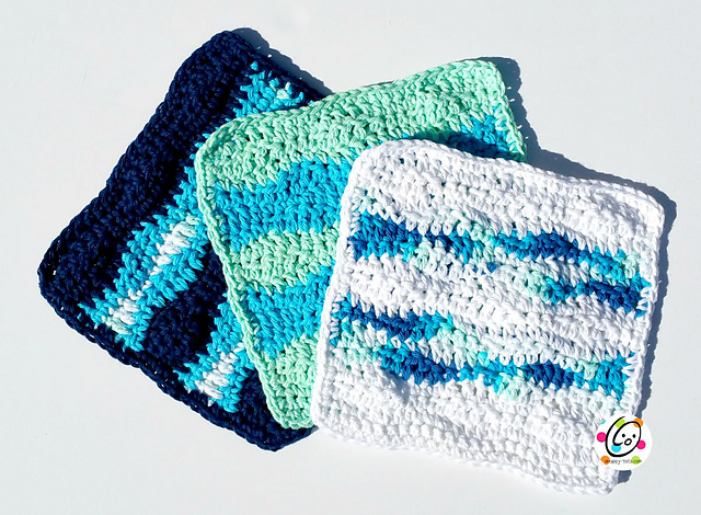 Ravelry: Surf Wash Cloth pattern by Heidi Yates
