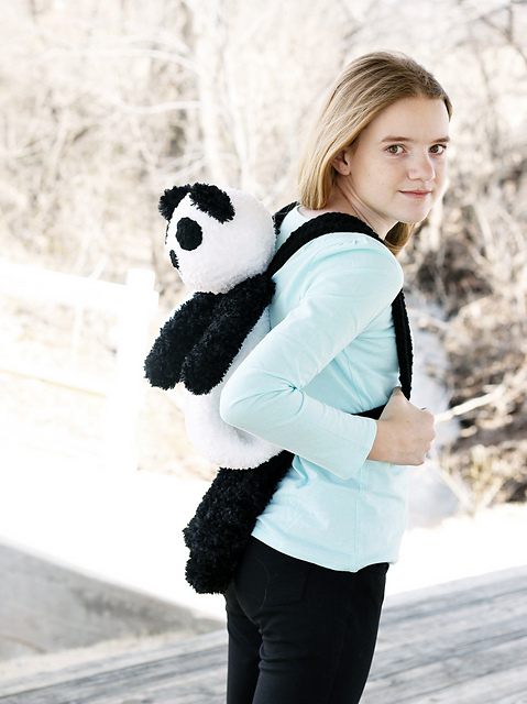 Ravelry: Parker Panda Pack pattern by Heidi Yates