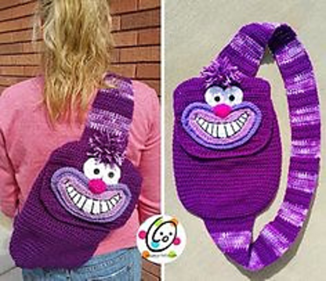 Ravelry: One Strap Backpack pattern by Heidi Yates