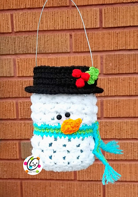 Ravelry: Snowman Luminary pattern by Heidi Yates