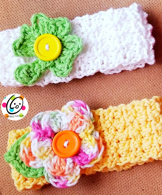 Ravelry: Baby Lucy Headbands pattern by Heidi Yates