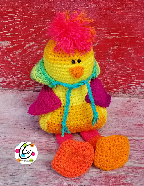 Ravelry: Wacky Quackers Stuffed Duck pattern by Heidi Yates