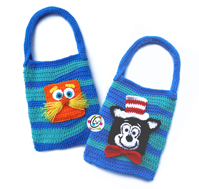 Ravelry: Ready to Read Tote pattern by Heidi Yates