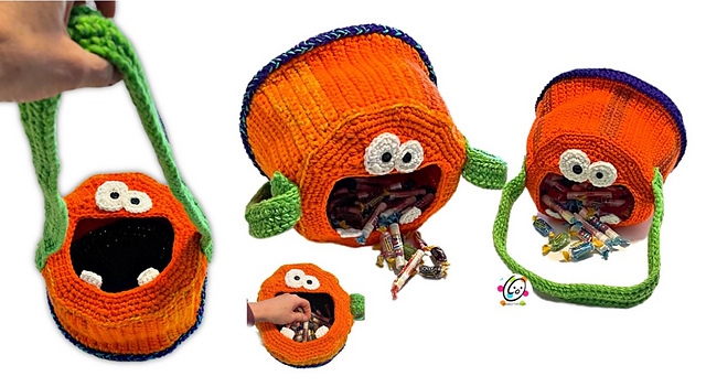 Ravelry: Treat Eater Basket pattern by Heidi Yates