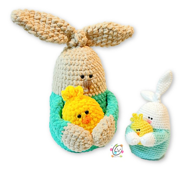 Ravelry: Lop and Peep pattern by Heidi Yates