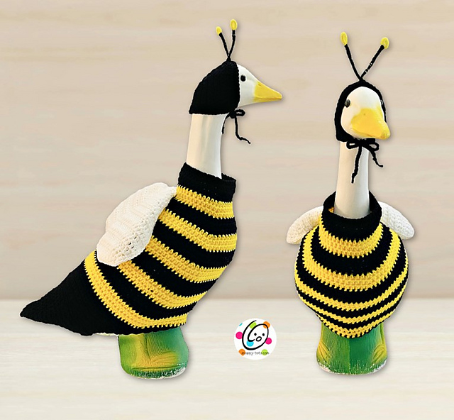 Ravelry: Bumblebee Goose pattern by Heidi Yates