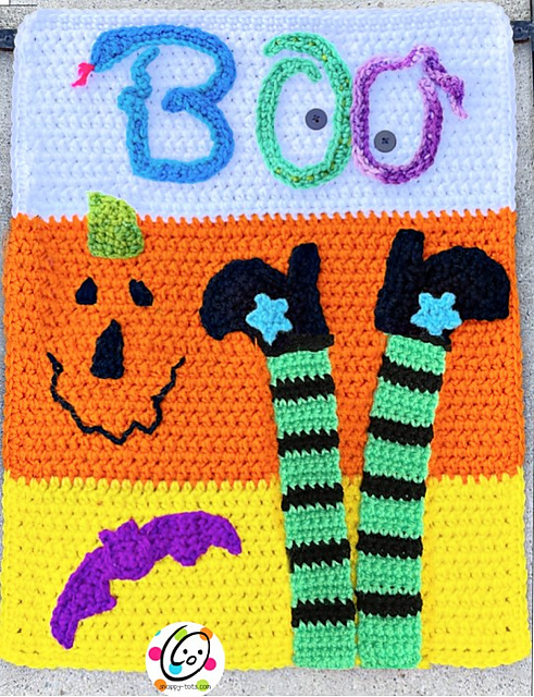 Ravelry: Sampler Halloween Flag pattern by Heidi Yates