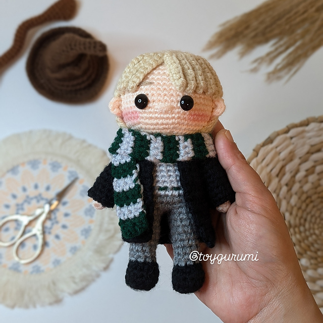 Ravelry: Draco Malfoy Amigurumi pattern by Ankita Palit