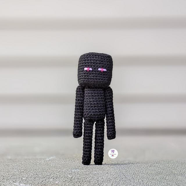 Ravelry: Minecraft Enderman pattern by Ankita Palit