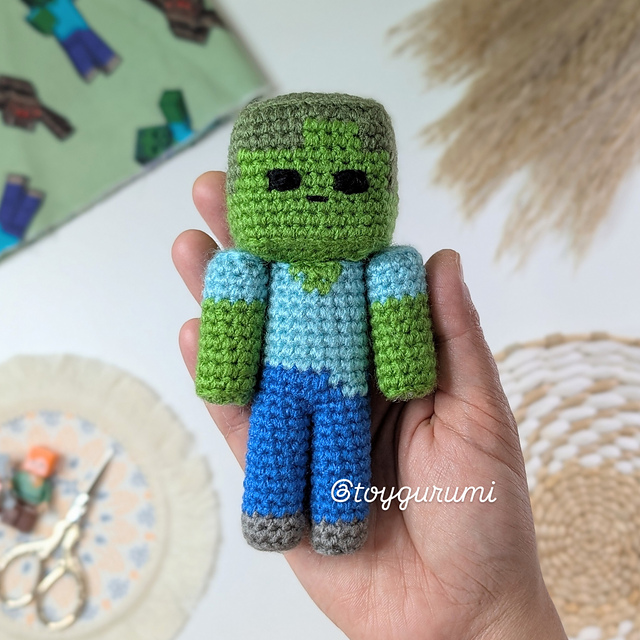 Ravelry: Minecraft Zombie pattern by Ankita Palit