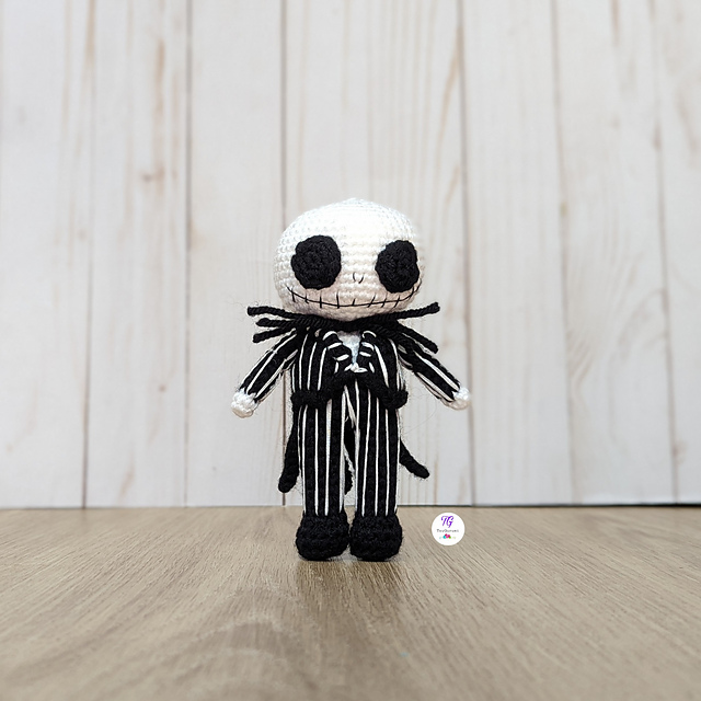 Ravelry: Jack Skellington Amigurumi pattern by Ankita Palit