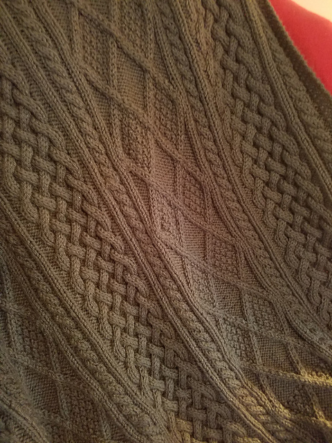 Ravelry: “Caoimhe” Celtic throw pattern by Lee Colleran