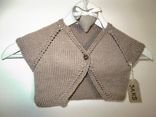 Ravelry: Boléro Emily pattern by Rachel Turkington