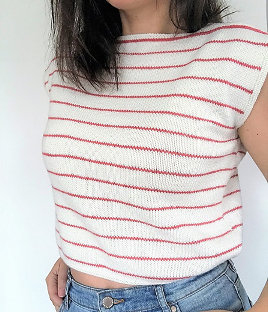 Ravelry: Bris topp pattern by Trine Johnsen design